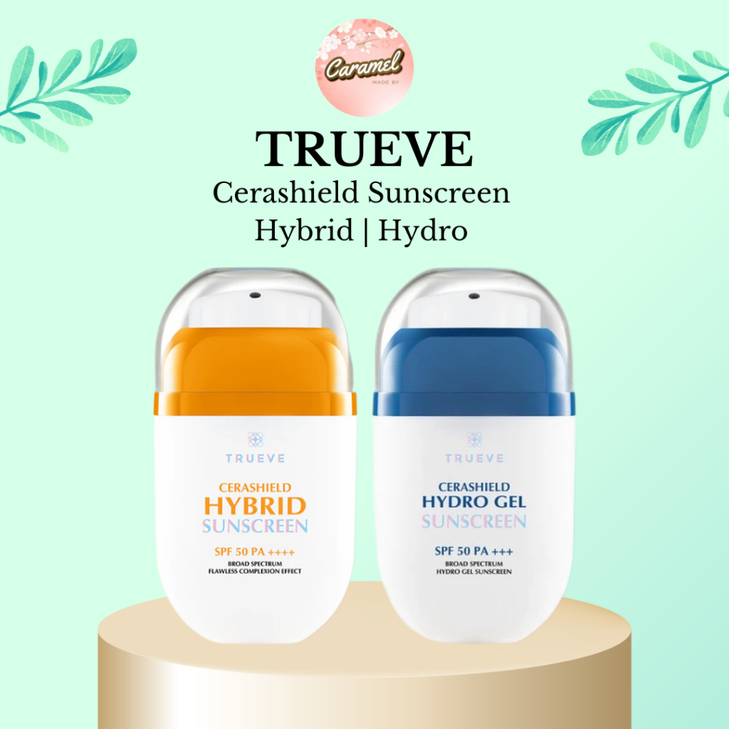 Jual TRUEVE Cerashield Hybrid Sunscreen & Cerashield Hydro Gel Sunscreen | Shopee Indonesia