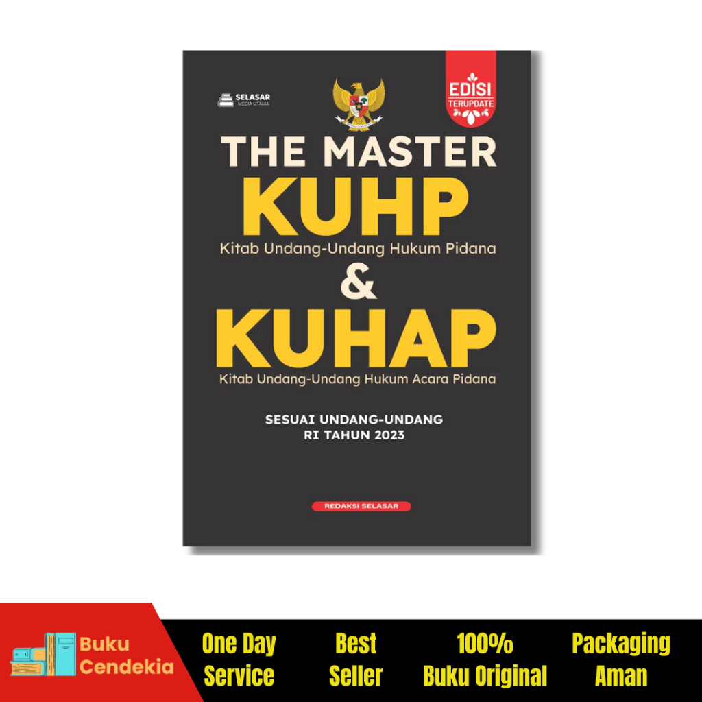 Jual Selasar Media Utama - Buku The Master KUHP & KUHAP Edisi Terupdate - Original | Shopee ...