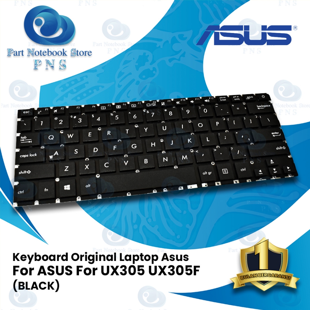 Jual Keyboard Original Laptop Asus for UX305 UX305F (Black) | Shopee ...