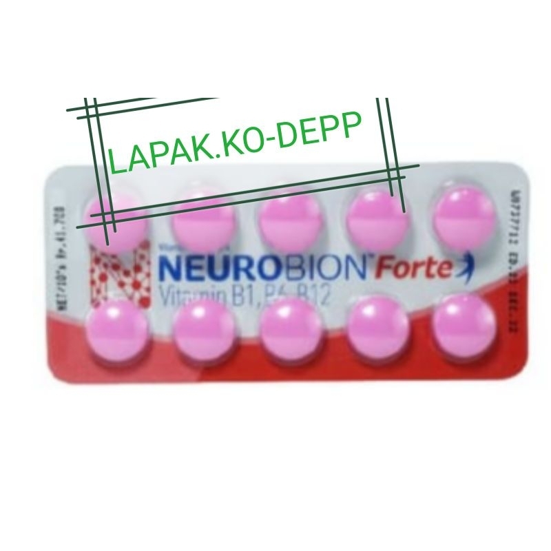 Jual NEUROBION FORTE STRIP PINK ISI 10/TABLET VITAMIN NEUROTROPIK B ...