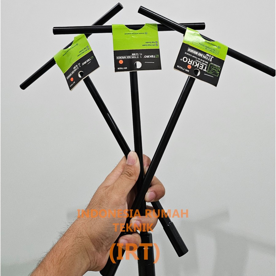 Jual TEKIRO Kunci Baut Mobil / Kunci T Hitam / Kunci Sok T-Type / Kunci T-Type Socket 7, 8, 9 ...