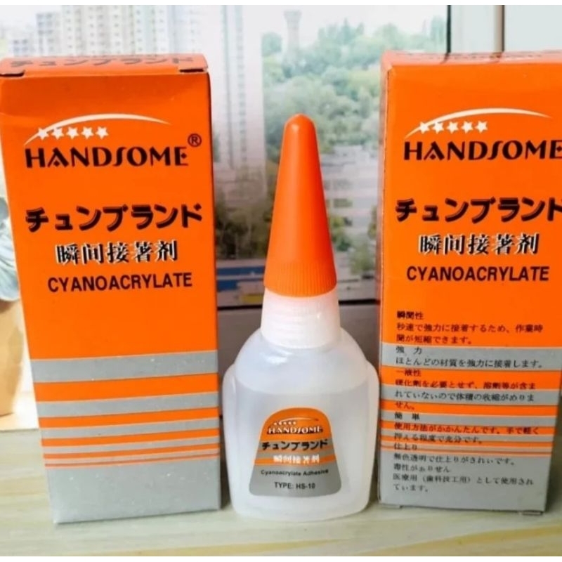 Jual Lem Botol/Lem Korea/Lem Gila HANDSOME | Shopee Indonesia