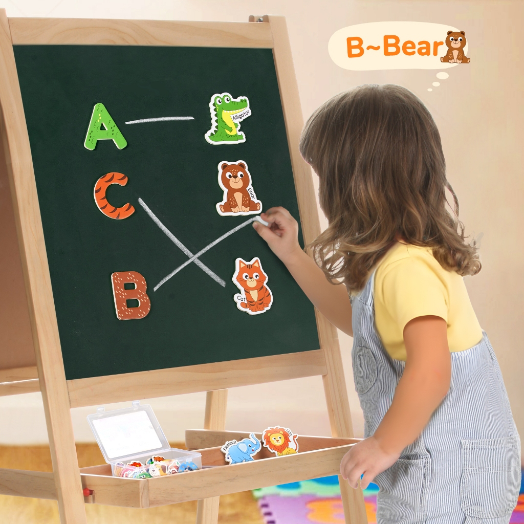 Jual Joycat Magnet Animal Number Alphabet Fridge Magnet Kulkas Alfabet ...