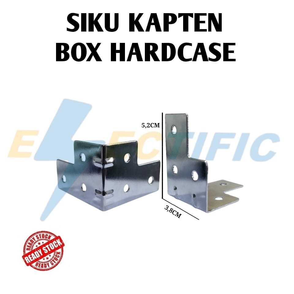 Jual Siku Kapten Silver Box Hardcase Siku Jepit / Siku model L Hardcase ...