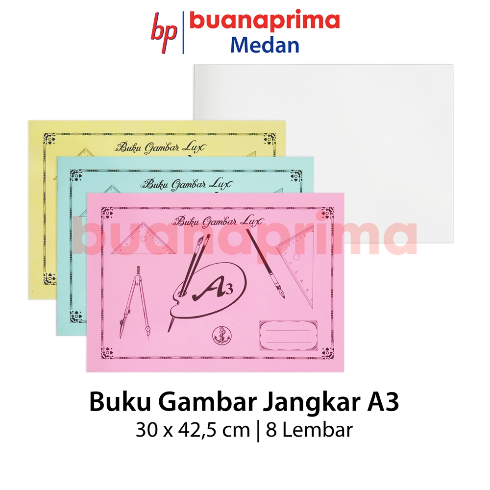 Jual Buku GAMBAR A3 LUX Menggambar Drawing Paper Book | Shopee Indonesia