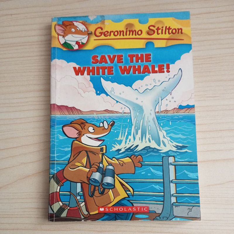 Jual BUKU GERONIMO STILTON SAVE THE WHITE WHALE | Shopee Indonesia