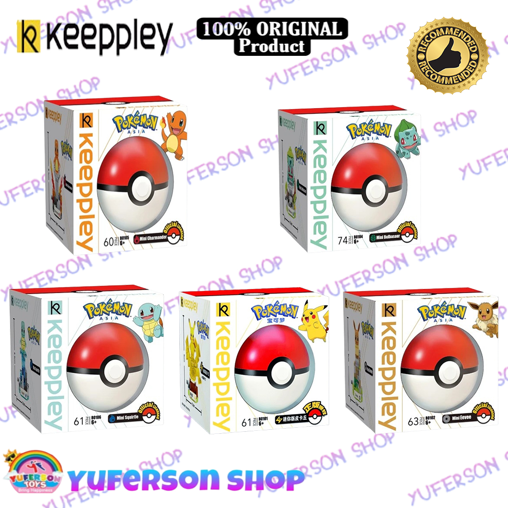 Jual Keeppley Poke Ball Mini Original | Shopee Indonesia