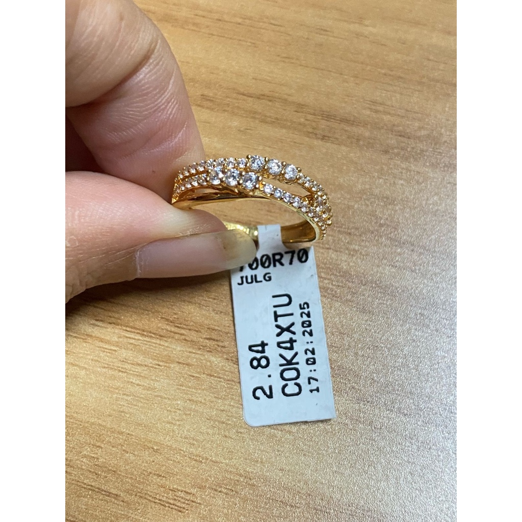 Jual ELIYA LADIES RING 16K | Shopee Indonesia