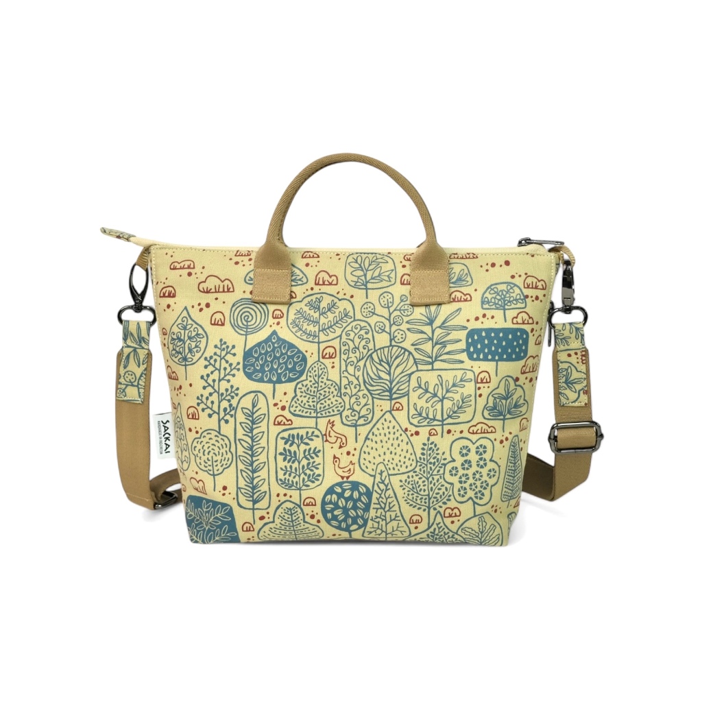 Jual Sackai Sidebar Bags "The Rainforest" Ivory Yellow | Shopee Indonesia