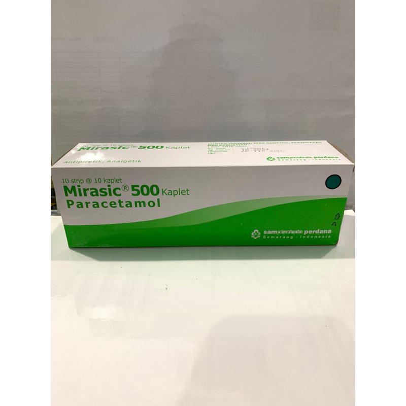 Jual Mirasic 500 Mg Box Isi 10 Strip | Shopee Indonesia