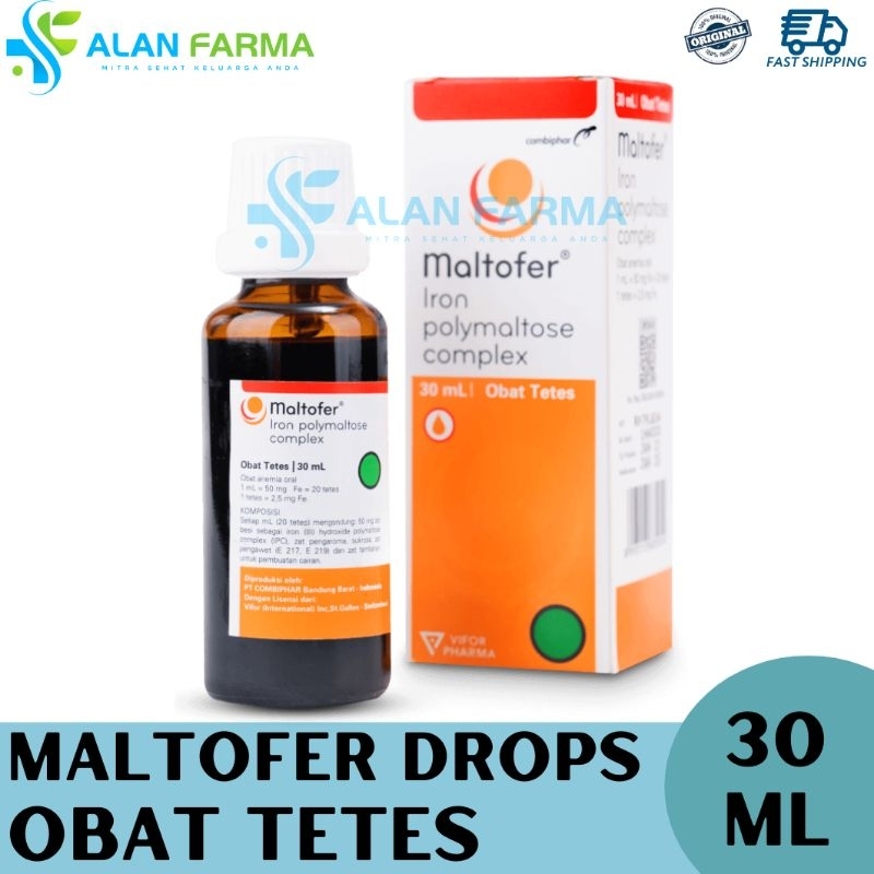 Jual Maltofer Drop 30 mL | Maltofer Tetes | Maltofer Drops | Shopee ...