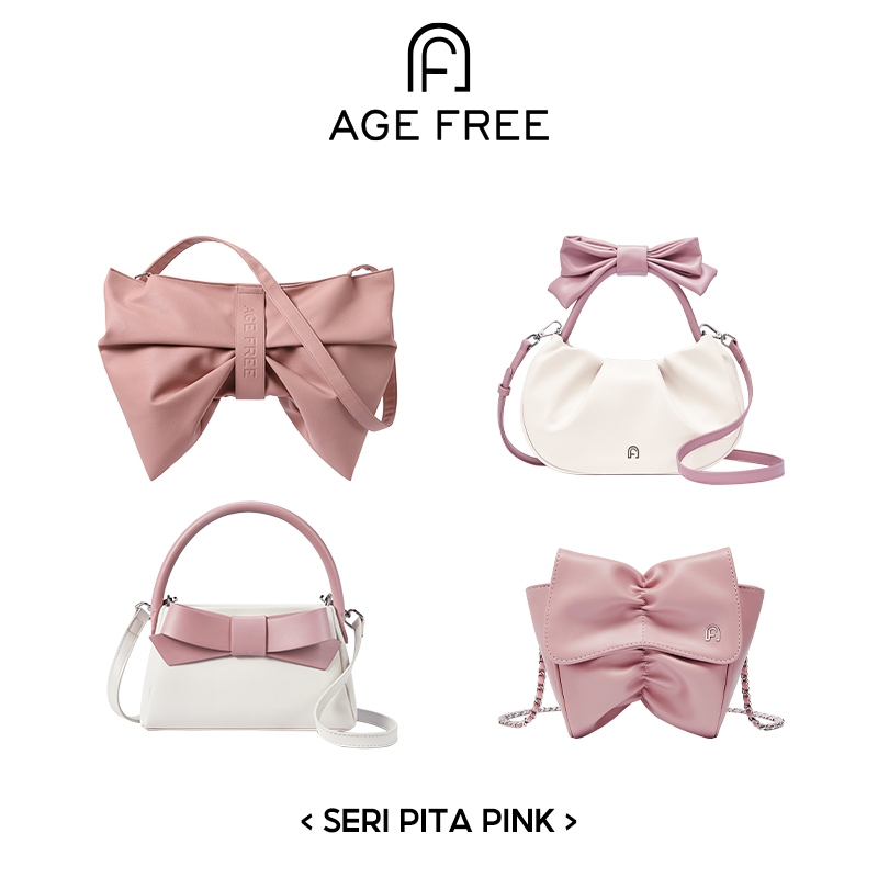 Jual AGE FREE Produk Seri Butterfly Tas Wanita Tas Selempang | Shopee ...