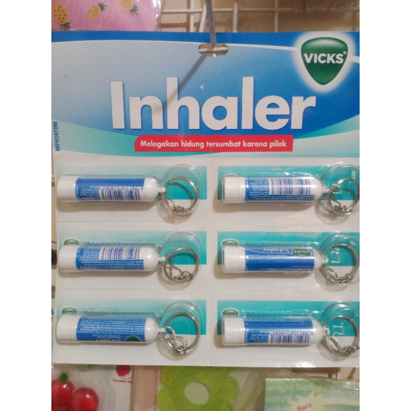 Jual Vicks Inhaler Keychain 0,5 ml / Melegakan Hidung Tersumbat / Melegakan Pernapasan / Harga ...