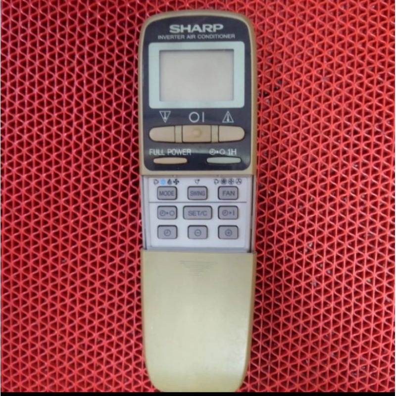 Jual Remote Control AC SHARP INVERTER CRMC-A358JBEO Original | Shopee ...