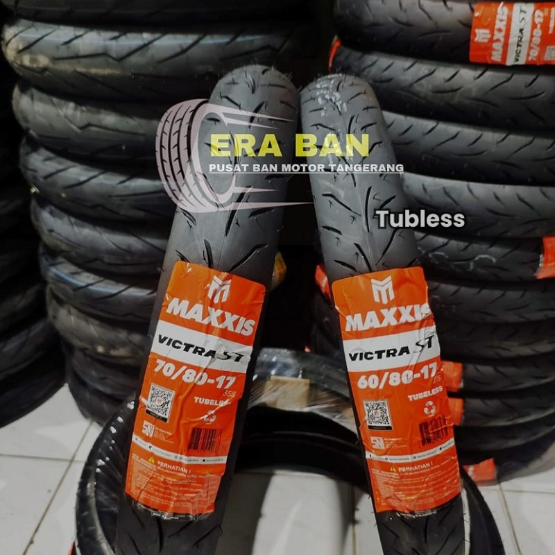 Jual PAKET Ban Cacing - Drag Maxxis Victra St Ukuran 60/80-17 & 70/80 ...