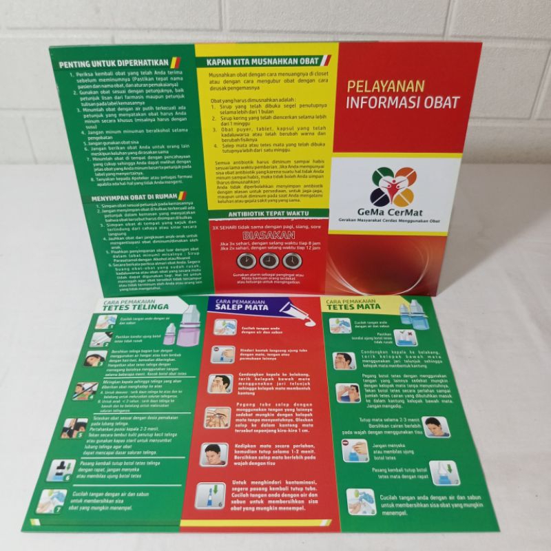 Jual Leaflet Informasi Obat / Leaflet Pio / Brosur Informasi Obat /Leaflet Brosur | Shopee Indonesia