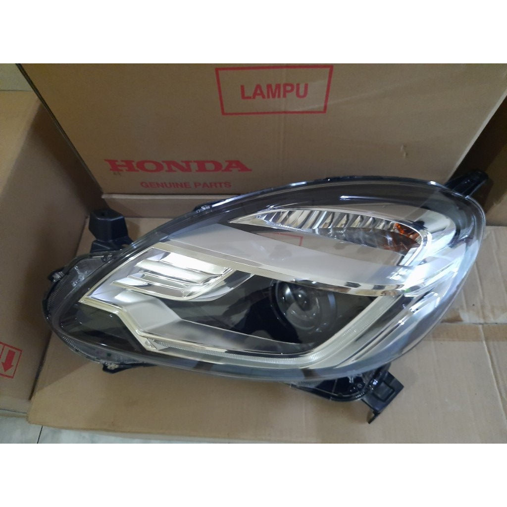 Jual headlamp lampu depan honda brio mobilio 2014 2015 2016 2017 tipe ...