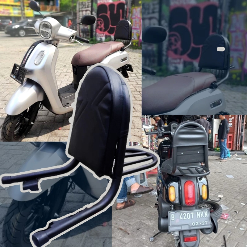 Jual Sandaran Jok FAZZIO 2022 2023 KULIT premium | Shopee Indonesia