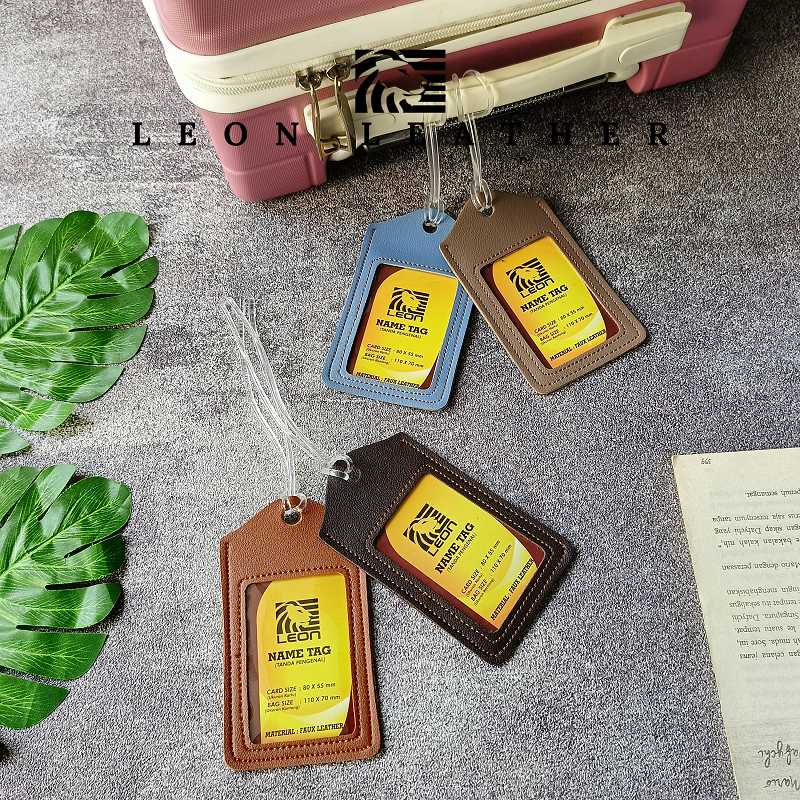 Jual Tag Bag Gantungan Koper Tag Tas Koper Kulit Luggage Travel Tag ...