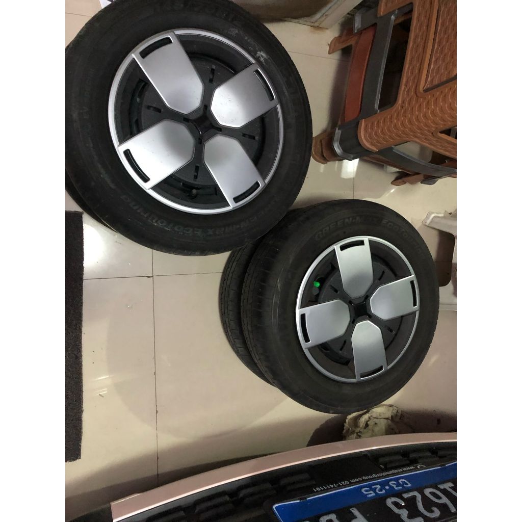 Jual velg set copotan wuling air ev lengkap dengan doff | Shopee Indonesia
