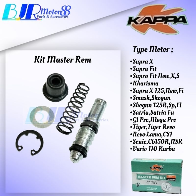 Jual MASTER REM KIT SUPRA X/FIT/REVO/KHARISMA/TIGER/GL PRO/VARIO/CS1 ...