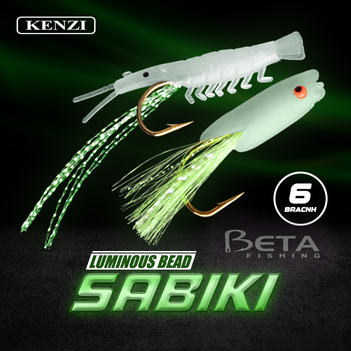 Jual KOTREK KENZI SABIKI Skin Fish Fosfor Glow In The Dark (GID ...