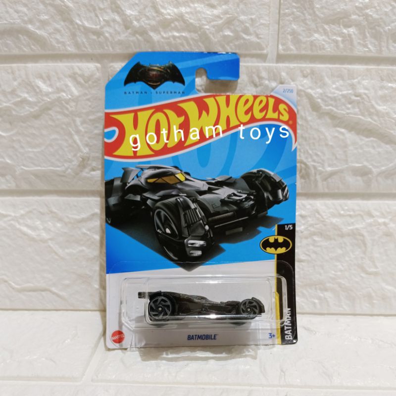 Jual GT - HOT WHEELS BATMAN X SUPERMAN HITAM BATMOBILE ORIGINAL MATTEL ...