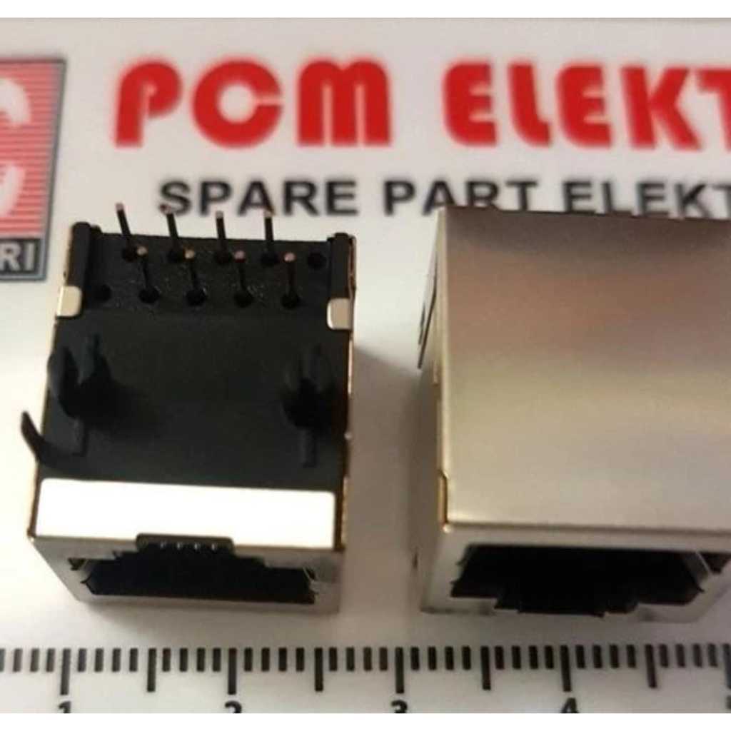 Jual RD0570 New Conector Konektor Rj45 Rj 45 8pin besi to Pcb by PCM ...