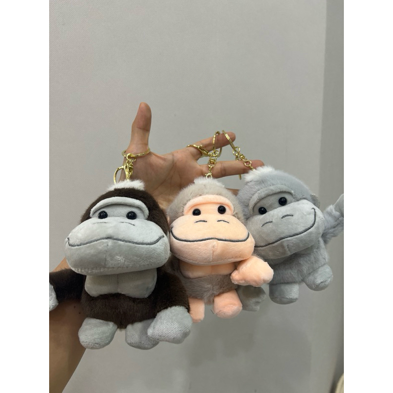 Jual DREAMTOYS96 Boneka Gantungan Kunci Monyet Keychain Monkey Gorilla ...