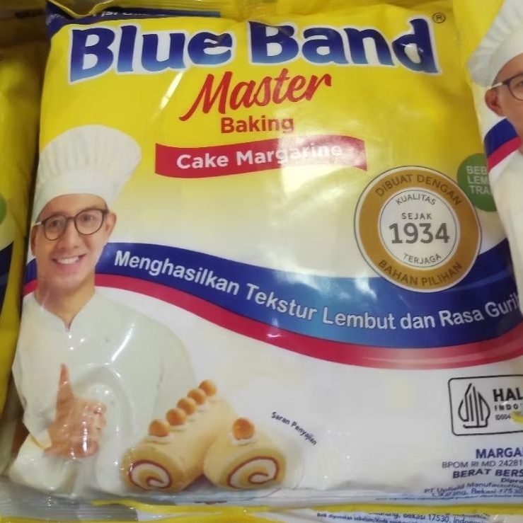 Jual Blue band Blueband Master Baking Cake Margarine 500gr halal fr ...
