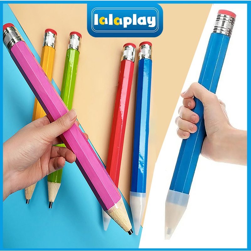 Jual Lalaplay 33 CM Pensil Jumbo Besar Mainan Pencil Pensil Jumbo ...