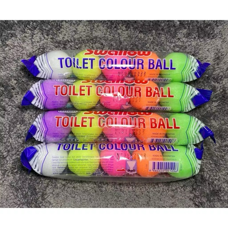 Jual Kamper swallow kamper toilet colour ball | Shopee Indonesia