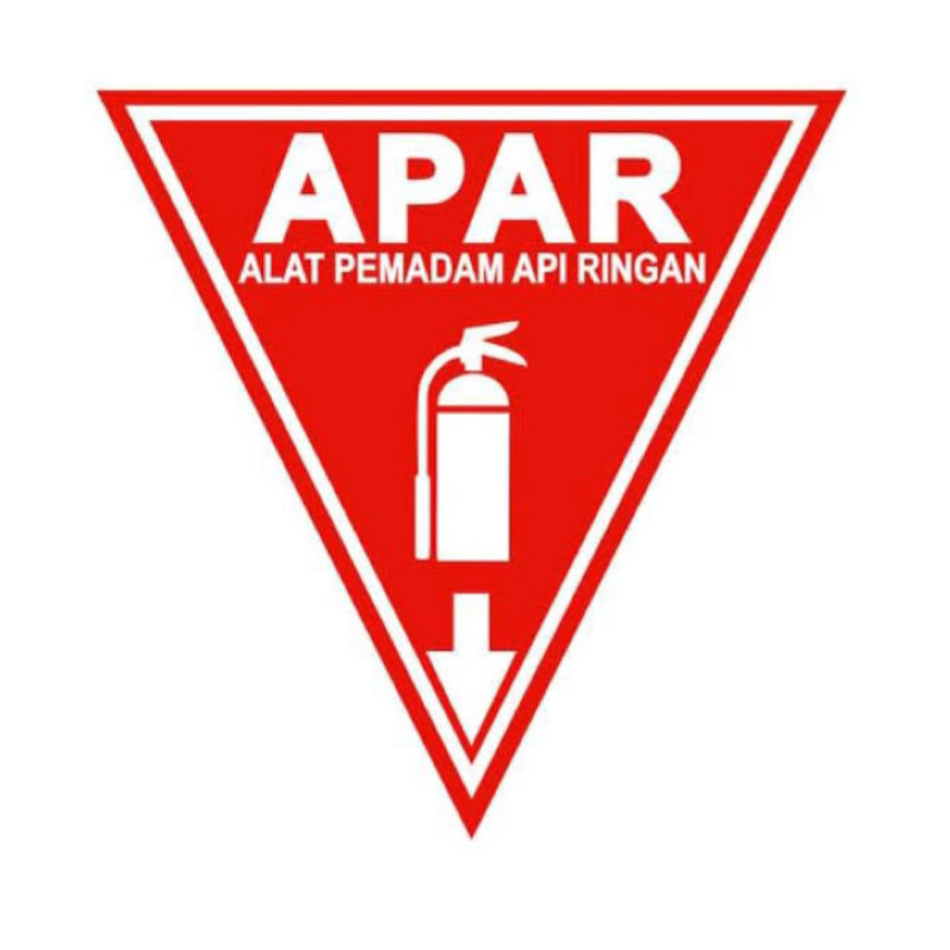 Jual Sign APAR Acrylic UV Print Penanda APAR Alat Pemadam Signage Rambu ...