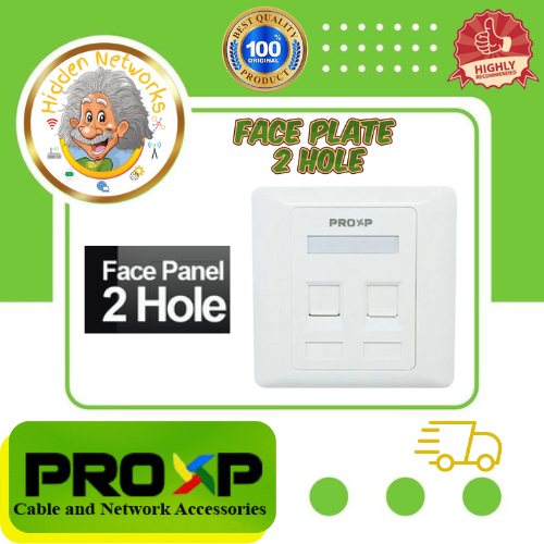Jual PROXP FP201 Face Plate Panel 2 Hole | Shopee Indonesia