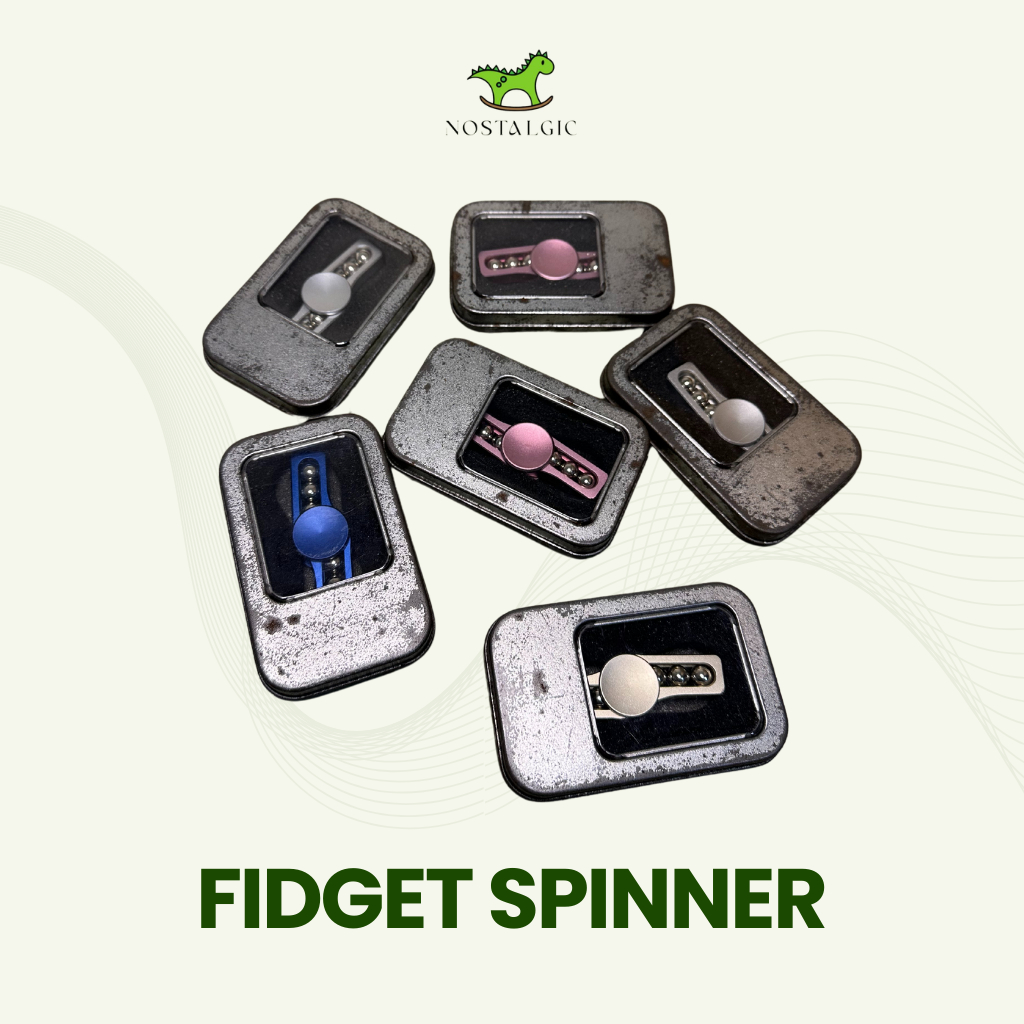 Jual Mainan Motorik Anak Fidget Spinner Alumunium dan Plastik Mainan ...