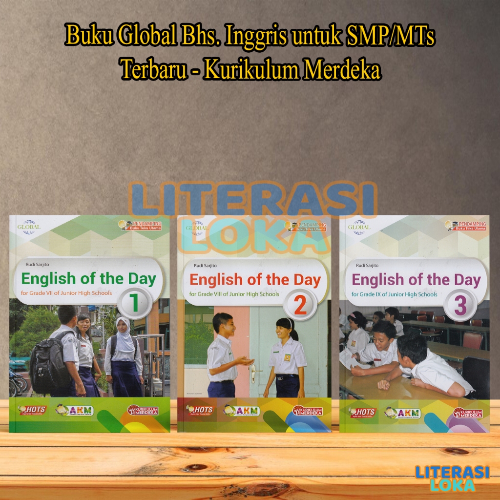 Jual Buku Global Bhs. Inggris Kita Kelas 7,8,9 SMP/MTs KURIKULUM MERDEKA (Tiga Serangkai ...