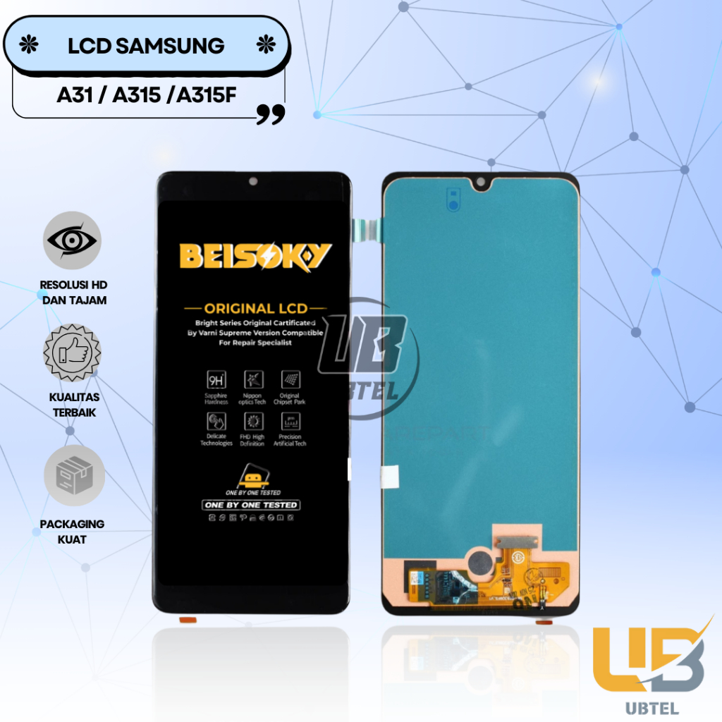 Jual LCD TOUCHSCREEN SAMSUNG GALAXY A31 / A315 / A315F / A315G COMPLETE FULLSET ORIGINAL NEW ...