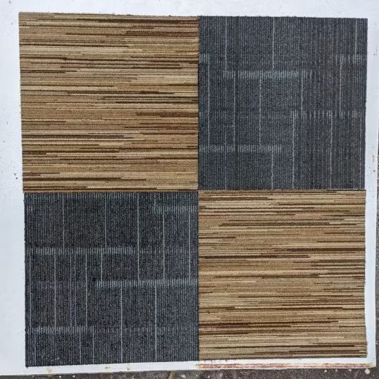 Jual karpet tile warna hitam garis 50cmx50cm | Shopee Indonesia
