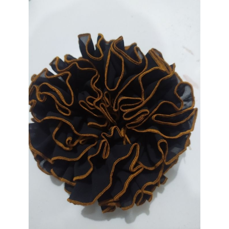 Jual Ikat Rambut Jumbo / Cepol Rambut Jumbo Bahan Kain Sipon Neci ...