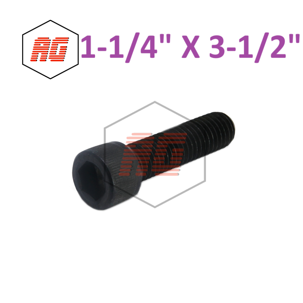 Jual BAUT L / HEX SOCKET HEAD CAP SCREW UNC 1-1/4 X 3-1/2 | Shopee ...