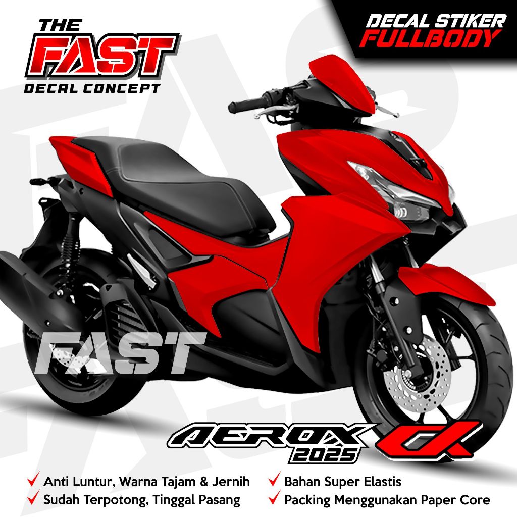 Jual Decal Sticker Variasi Fullbody AEROX ALPHA TERBARU polos - Dekal ...
