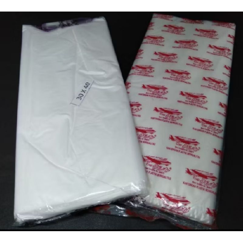 Jual plastik hd silet lembaran cap Jai ukuran 30x40 Dan 20x20 isi 100 ...