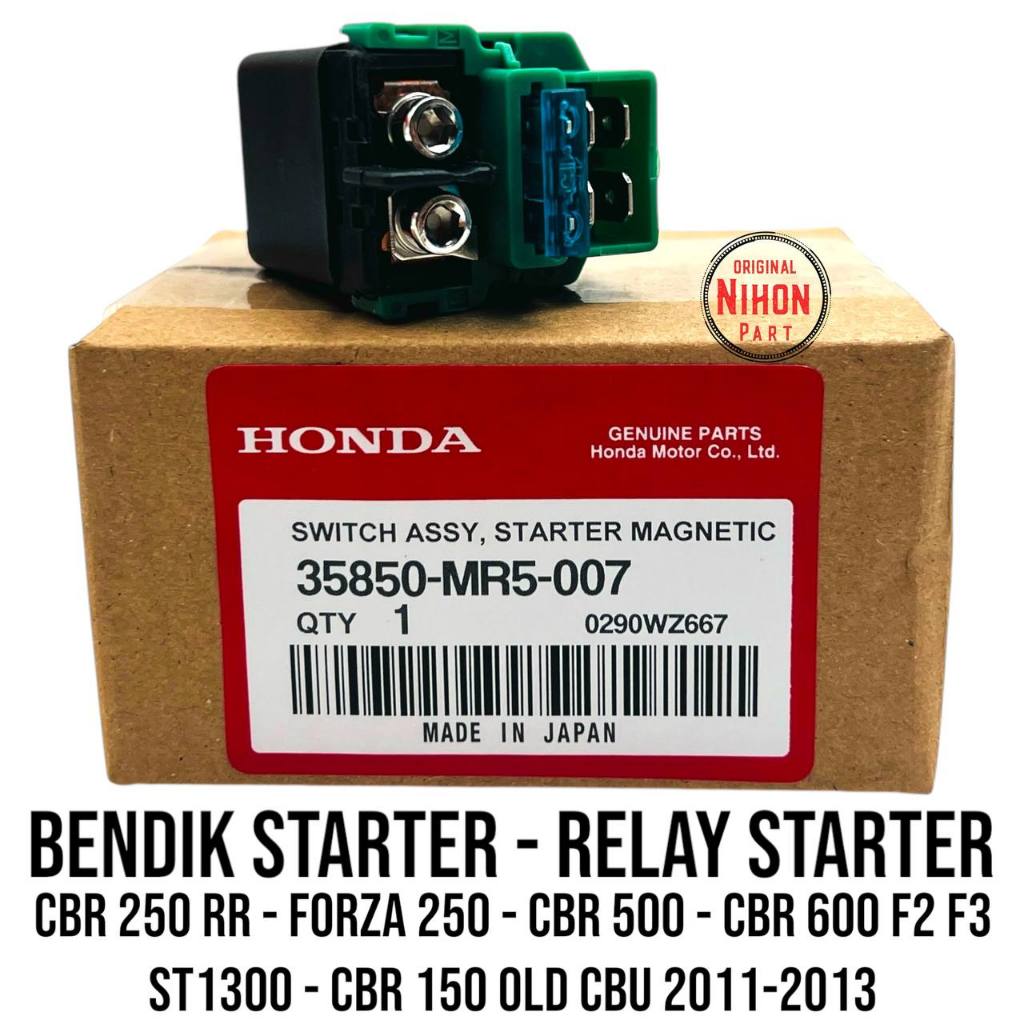 Jual Bendik Switch Stater CBR 250 RR / Forza 250 / CBR 150 OLD CBU / CBR 500 / CBR 600 F2 F3 MR5 ...