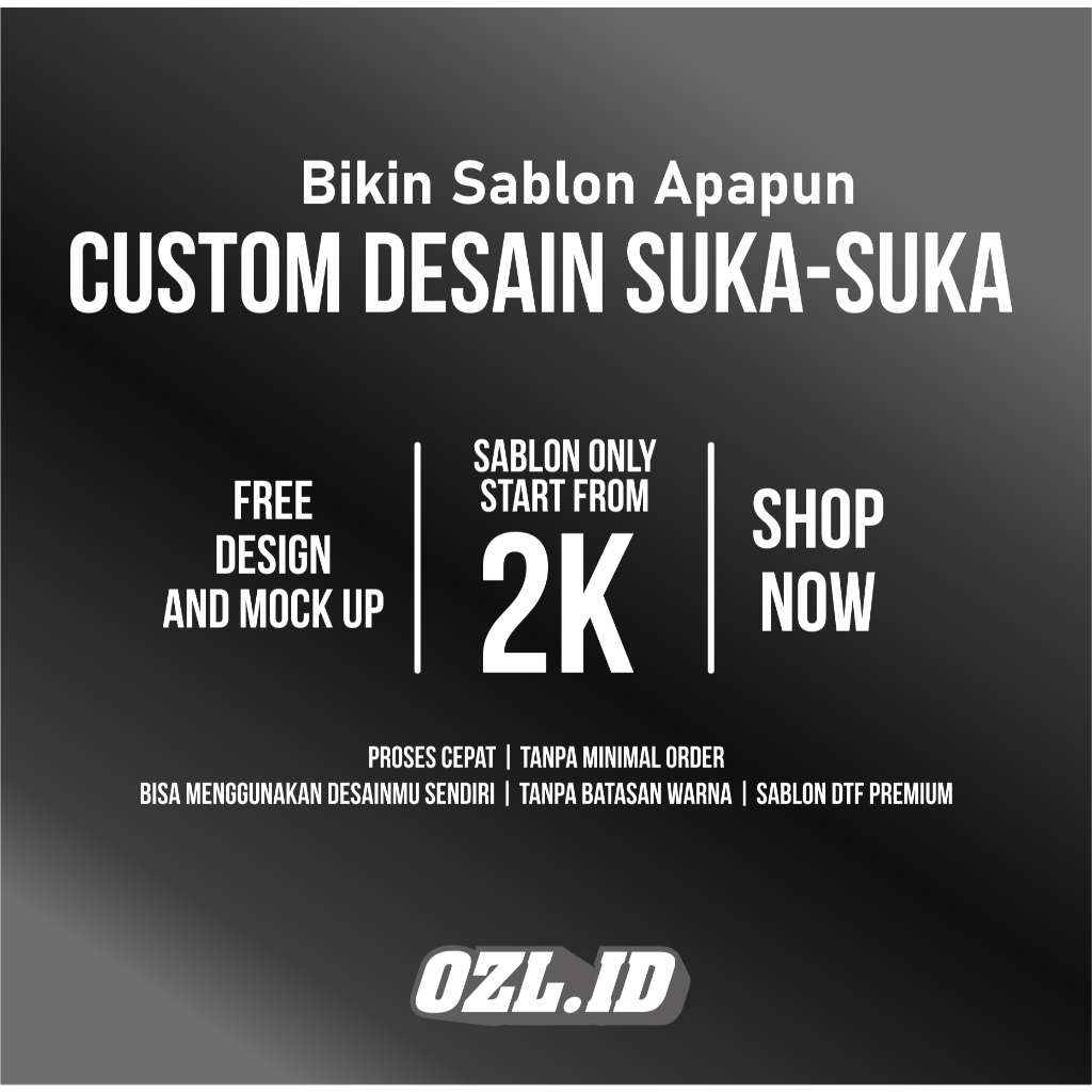 Jual DTF Sablon Sticker Setrika Custom Satuan 15cm s/d 29cm | Shopee ...