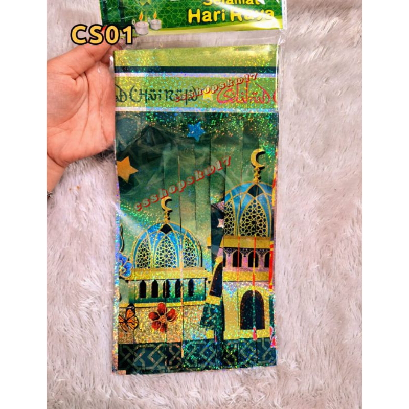 Jual BANNER RUMBAI SELAMAT HARI RAYA IDUL FITRI | Shopee Indonesia