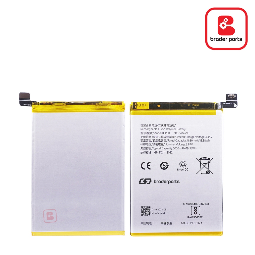 Jual BraderParts Baterai Battery 6921 untuk Model OP A76 | A96 4G ...