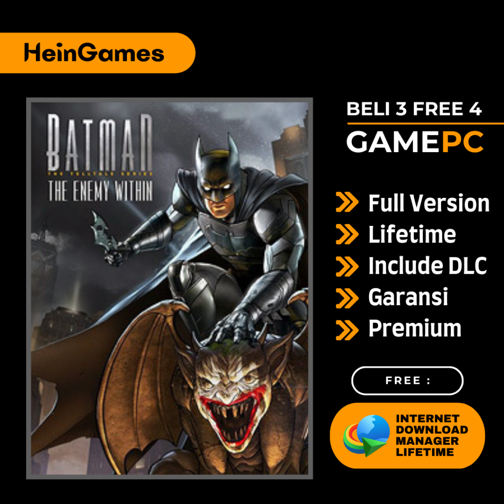 Jual Batman The Enemy Within The Telltale Series - Game Adventure ...