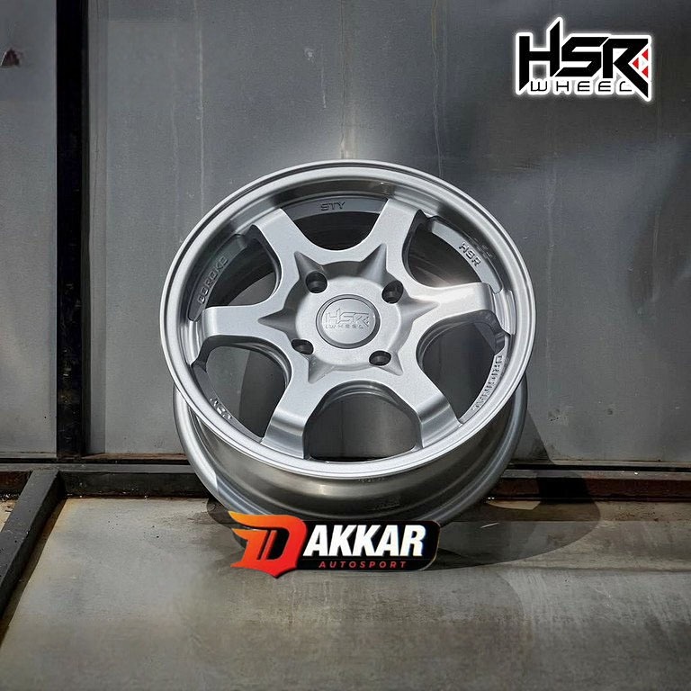 Jual velg mobil jdm ring 14 hsr sty hole 4x100 for brio agya sigra mirage karimun wuling air ev ...