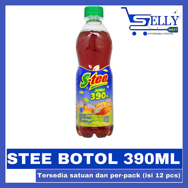 Jual STEE KEMASAN BOTOL 390ML ISI 12 PCS (SATUAN DAN DUS) | Shopee ...