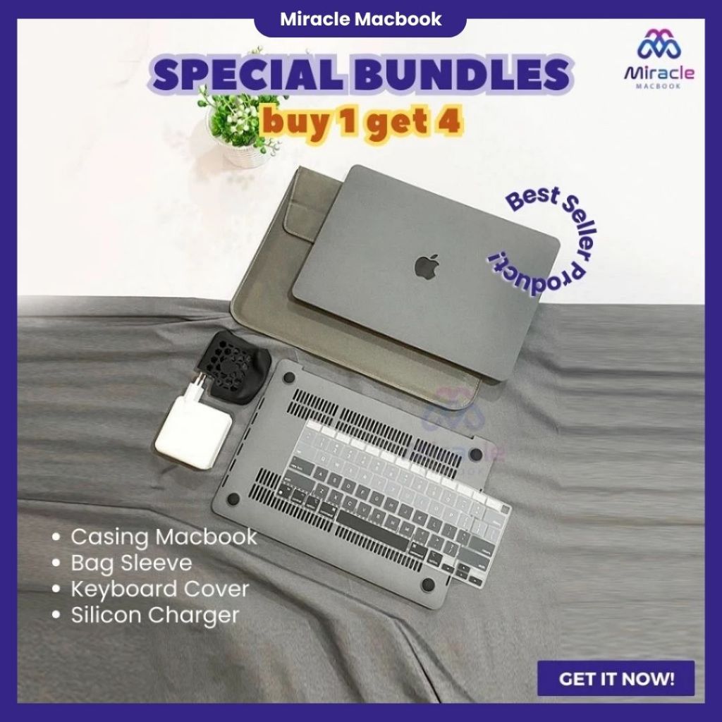 Jual PAKET BUNDLE PREMIUM QUALITY MACBOOK NEW AIR PRO RETINA Case SAND ...